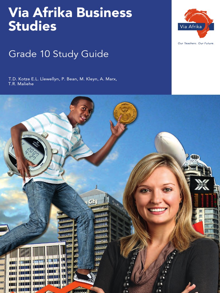 Via Afrika Business Studies: Grade 10 Study Guide | Download Free PDF ...
