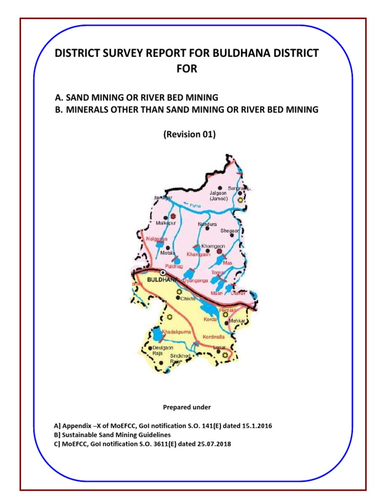 District Survey Report For Buldhana District FOR | Download Free PDF ...