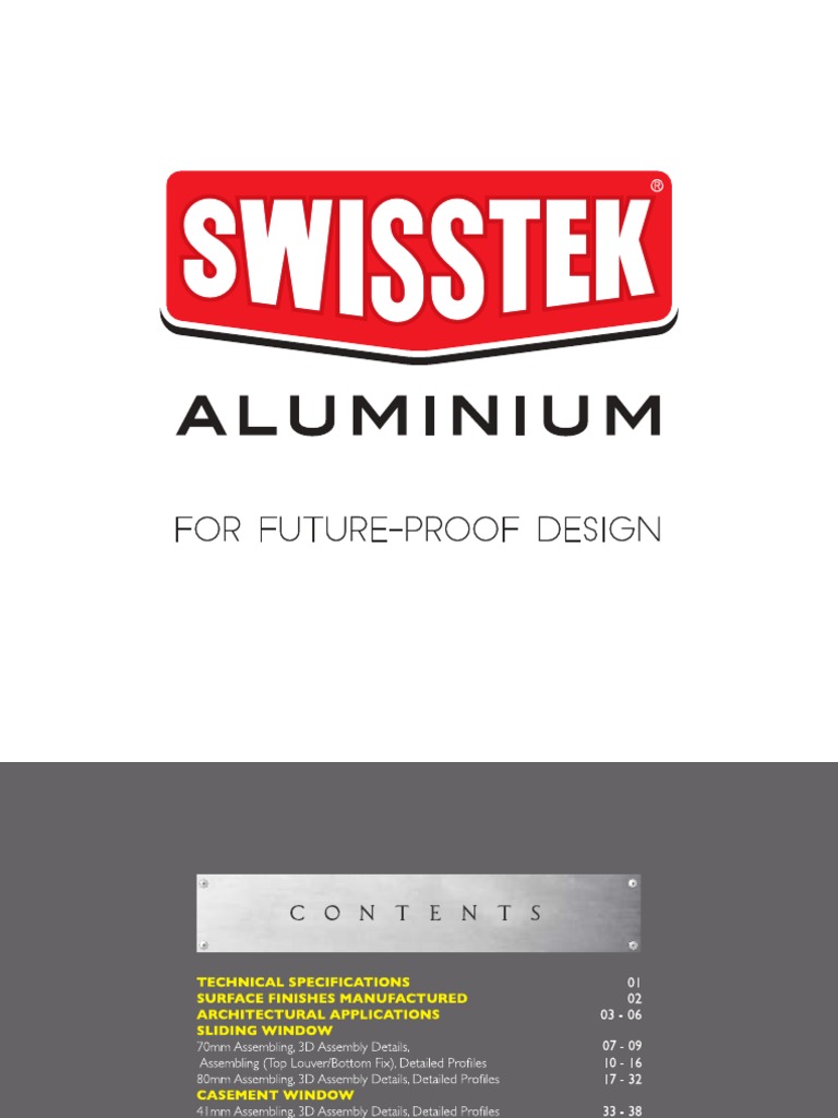 Swisstek Profile Book | PDF