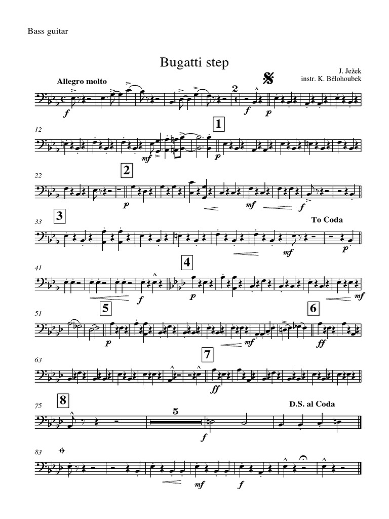 Bugatti Step Bass Guitar | PDF