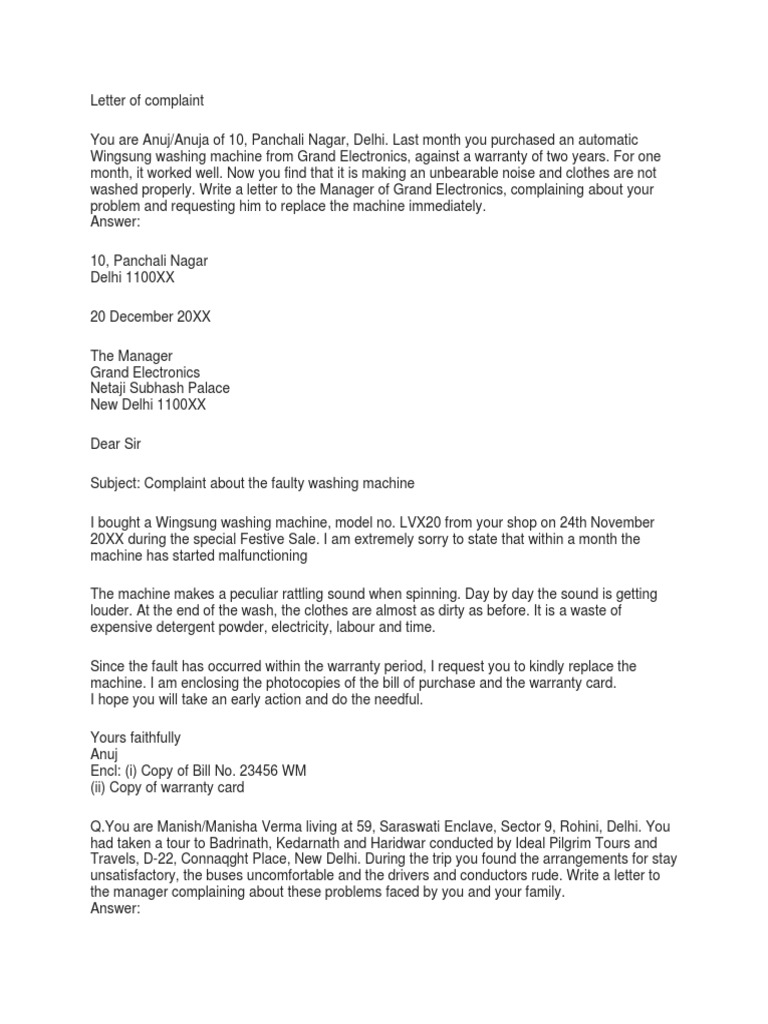 Letter of Complaint | PDF | Misconduct | Criminal Law