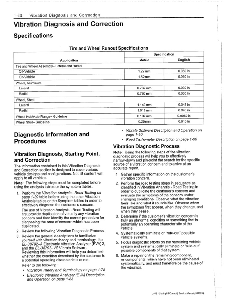 Vibration Diagnosis and Correction | PDF | Medical Diagnosis | Hertz