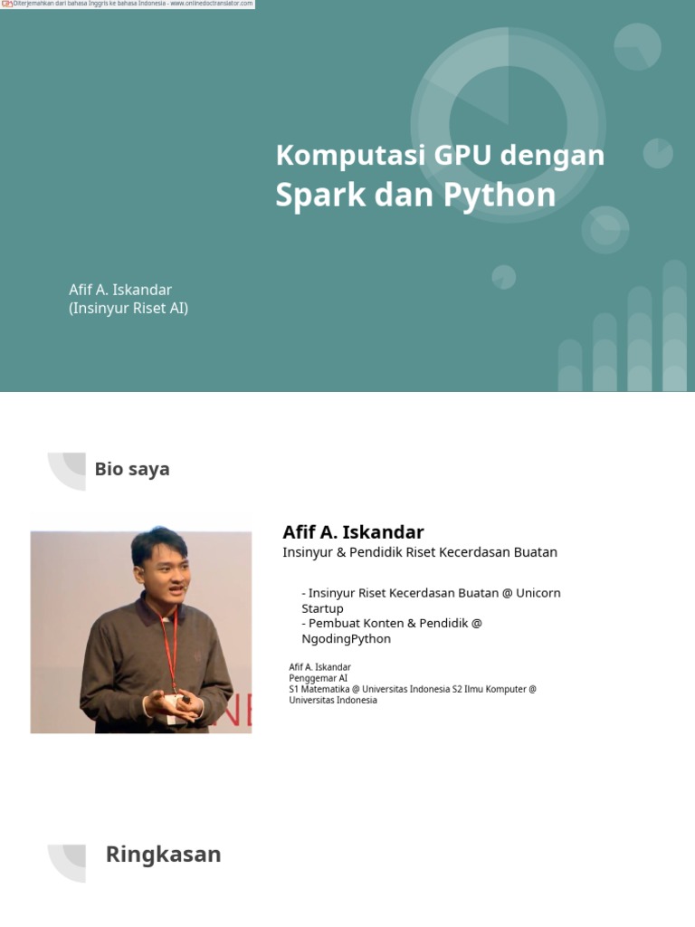 GPU Computing With Spark and Python - En.id | PDF