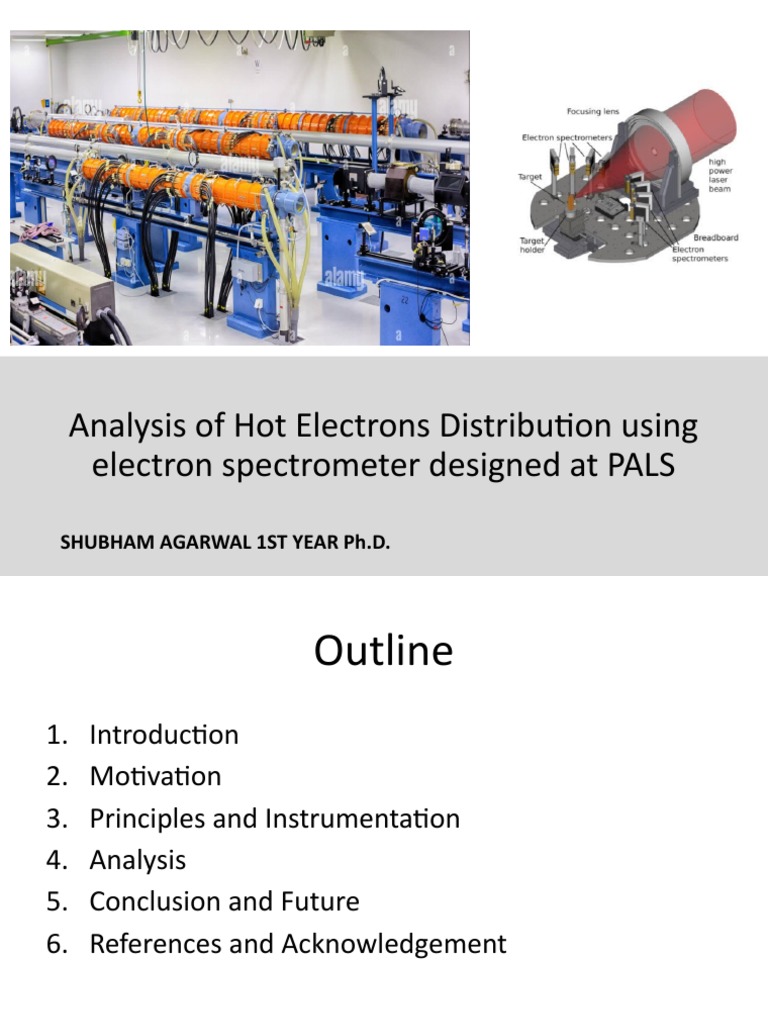 Analysis of Hot Electrons Distribution - Winter Workshop - Final | PDF ...