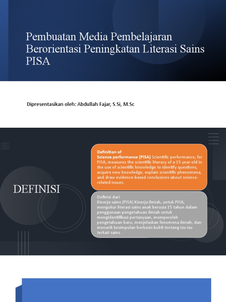 Pembuatan Media Pembelajaran Berorientasi Peningkatan Literasi Sains ...