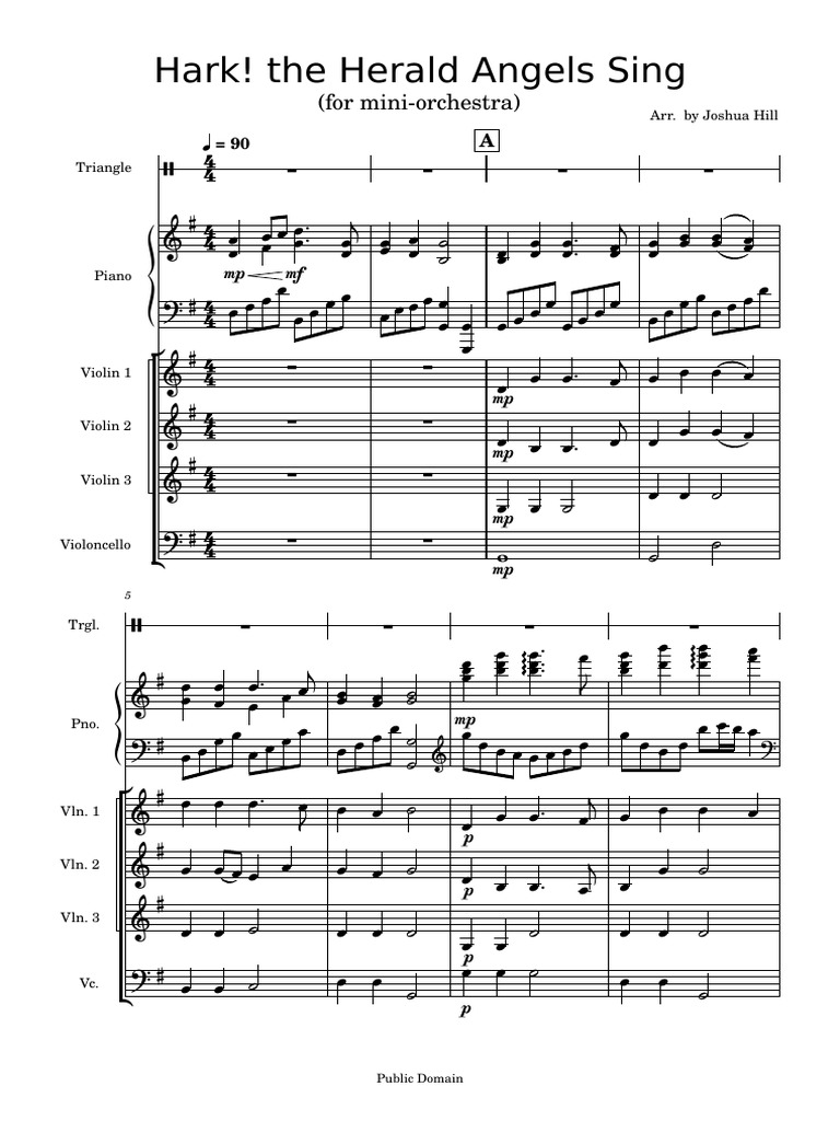 Hark The Herald Angels Sing | PDF