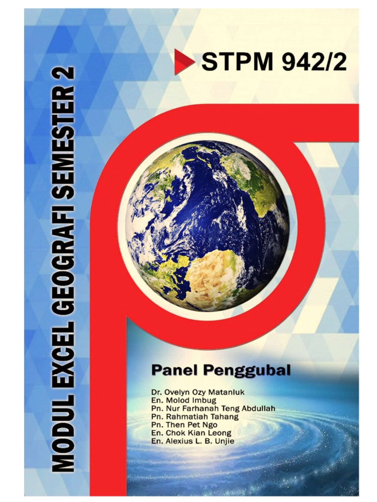 Modul Excel Geografi Geografi Semester 2 | PDF