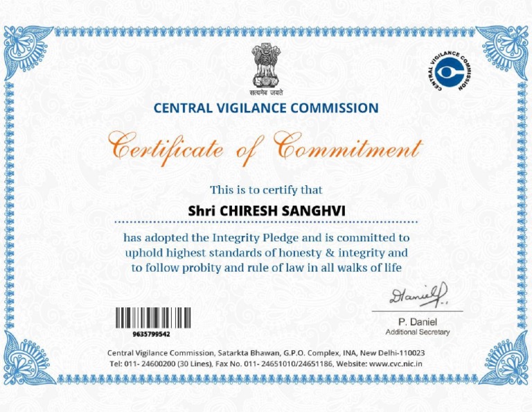 CVC Certificate | PDF