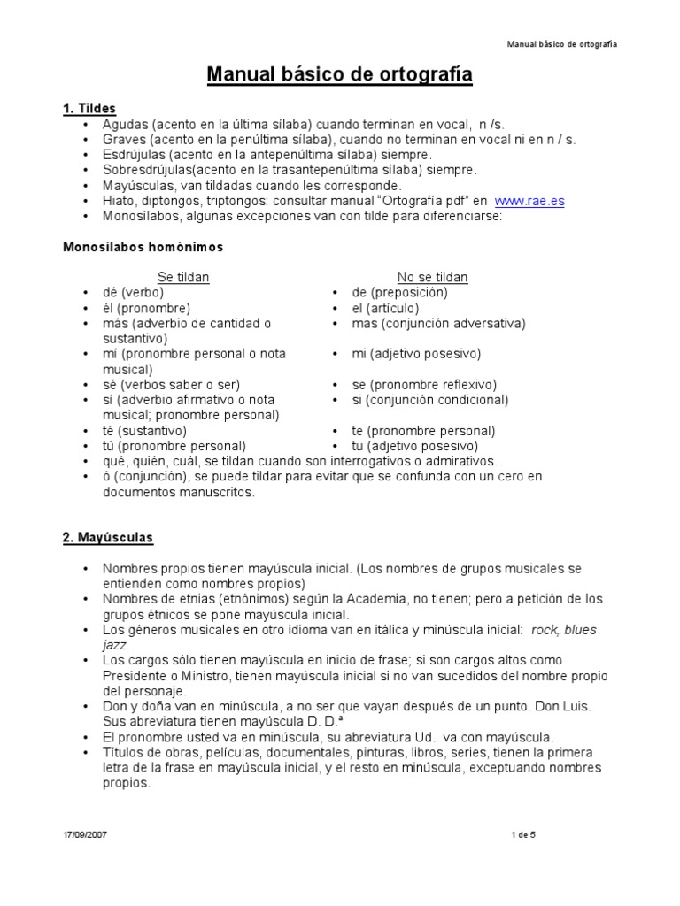 Manual de Ortografia | PDF