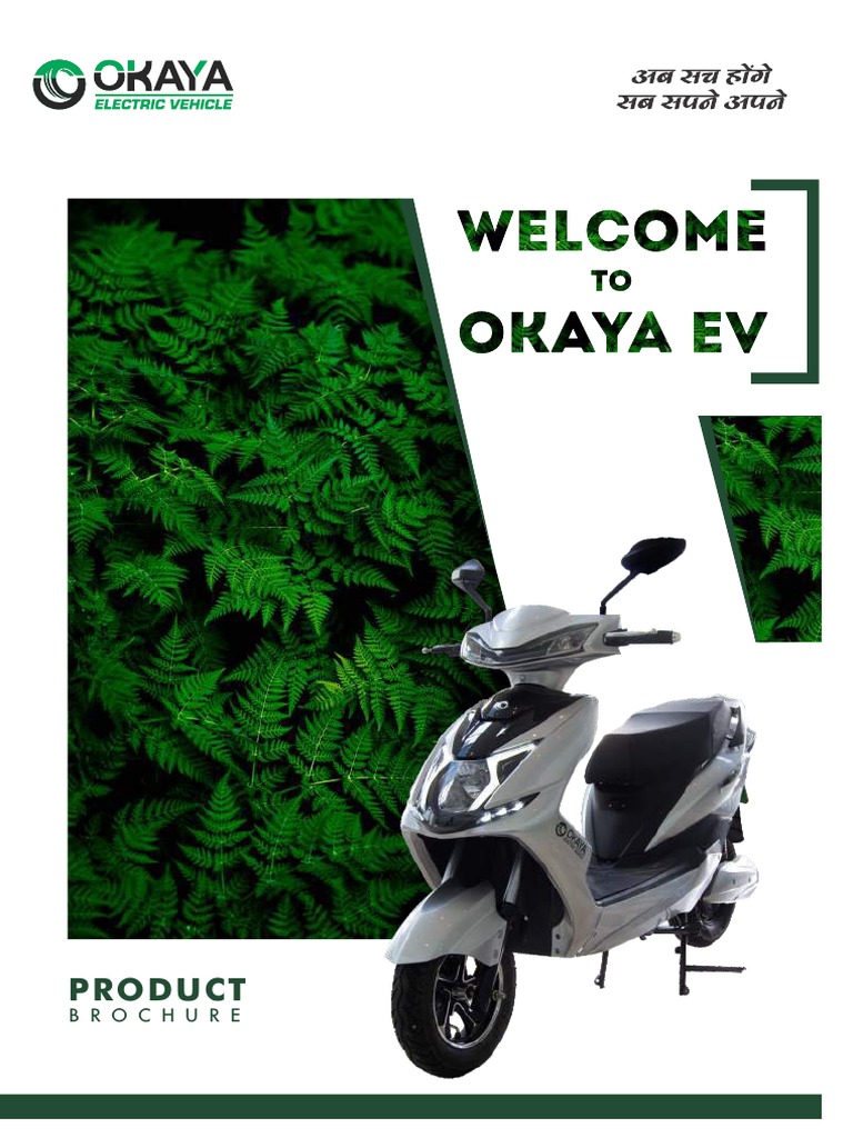 Okaya EV Brochure | PDF | Electric Vehicle | Economies