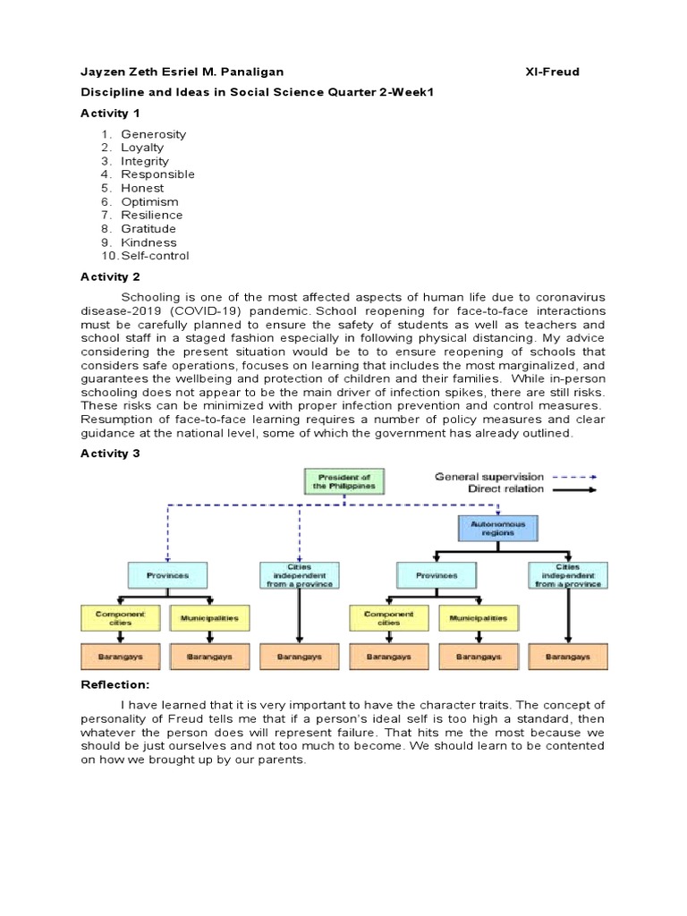 DISS Quarter 2 Week 1 | PDF | Wellness