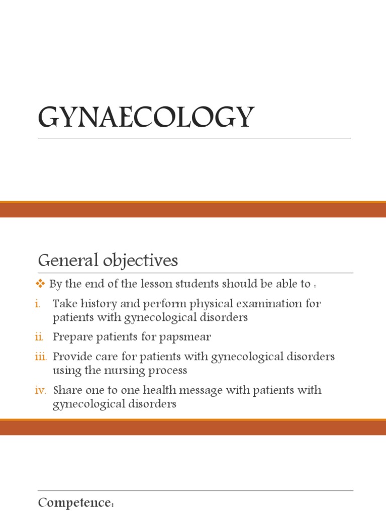 Gynaecology Notes | PDF | Menstrual Cycle | Menstruation