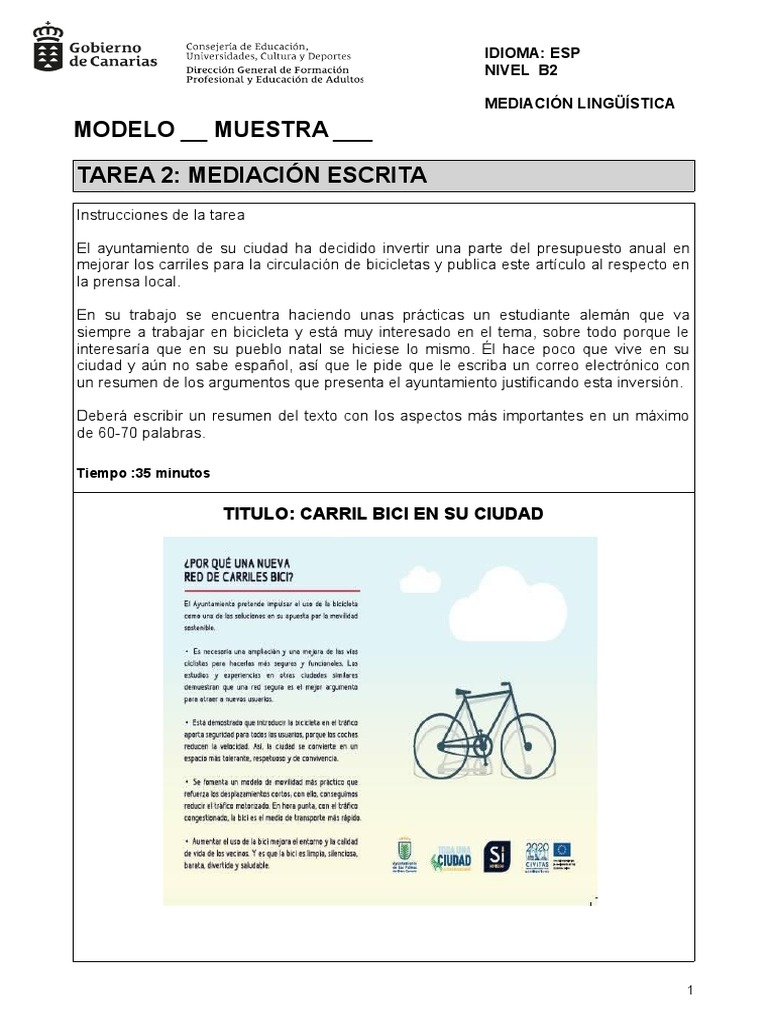 11 b2 Mediacion Escrita | PDF