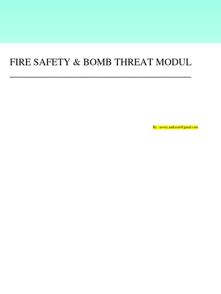 K3 Basic Fire Safety | PDF | Safety