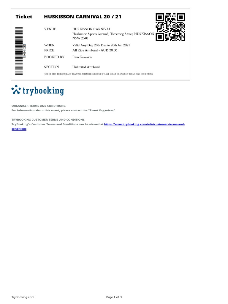 Tickets | PDF | Invoice | Service Industries