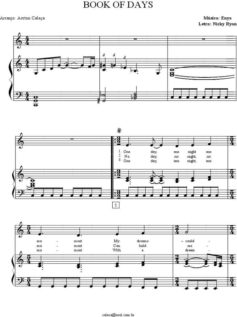 Enya - Songbook | PDF