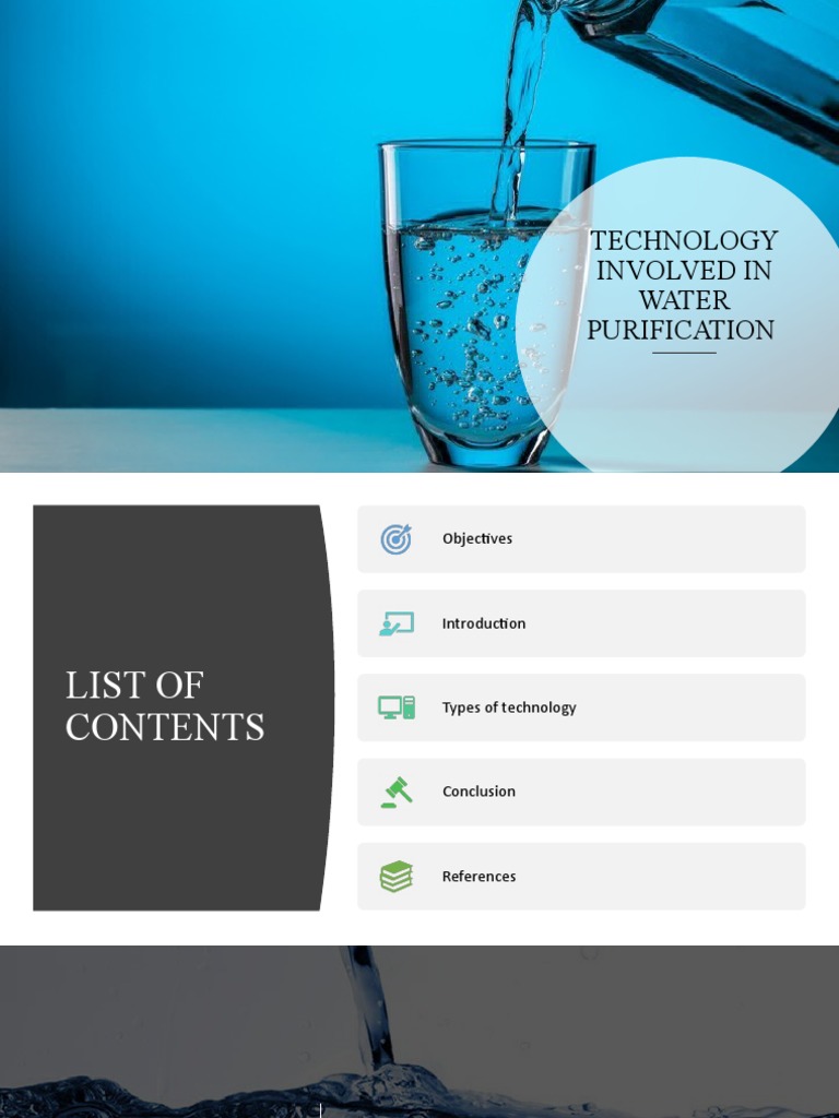 Water Purification Technologies Explained | PDF | Water Purification ...