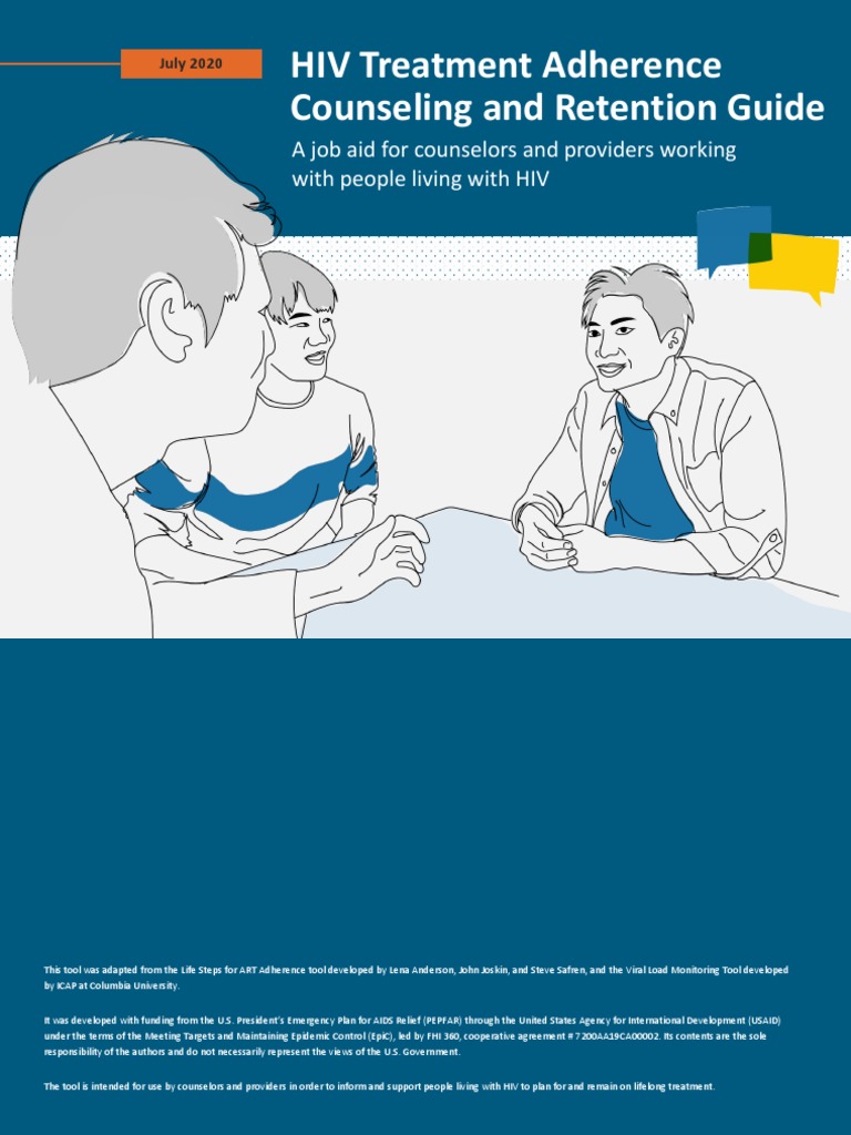 HIV Treatment Adherence Counseling and Retention Guide | PDF | Hiv ...