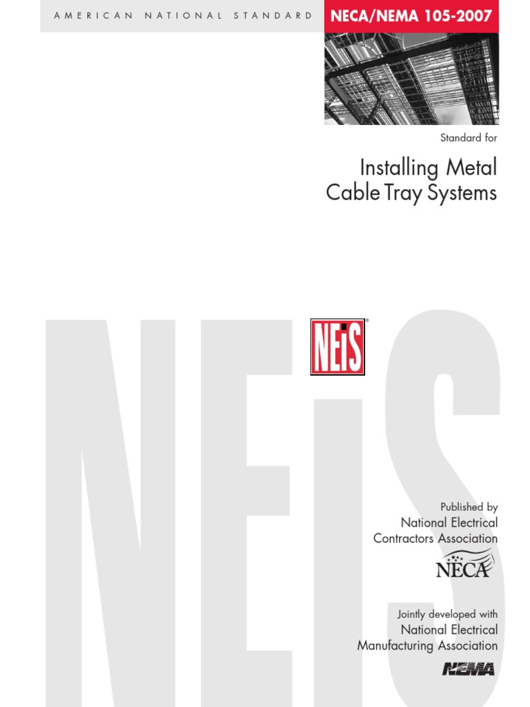 Neca 105 07 P Cable Tray | PDF | Cargo | Electrical Wiring