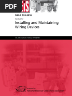 NECA 1-2023: Electrical Workmanship Standards | PDF | Screw ...