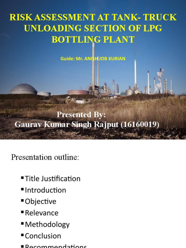 LPG Unloading Risk Assessment | PDF | Risk | Liquefied Petroleum Gas
