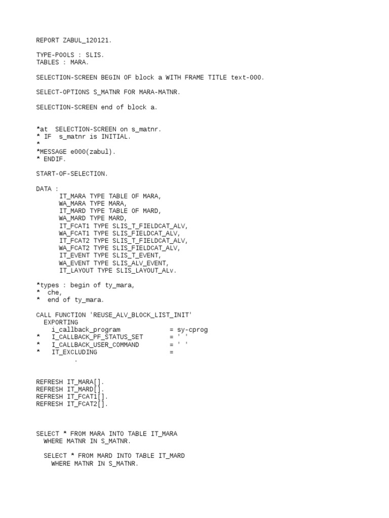 Alv On Blocked | PDF | Computing | Computer Programming