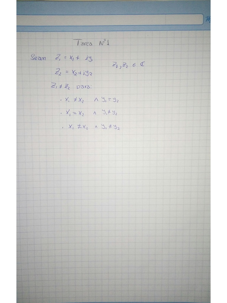 Tareas Matemática 1 | PDF
