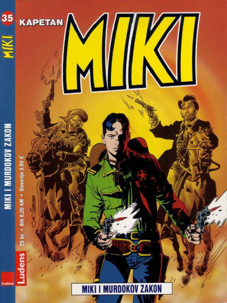 Kapetan Miki Ludens 035 Miki I Murdokov Zakon | PDF