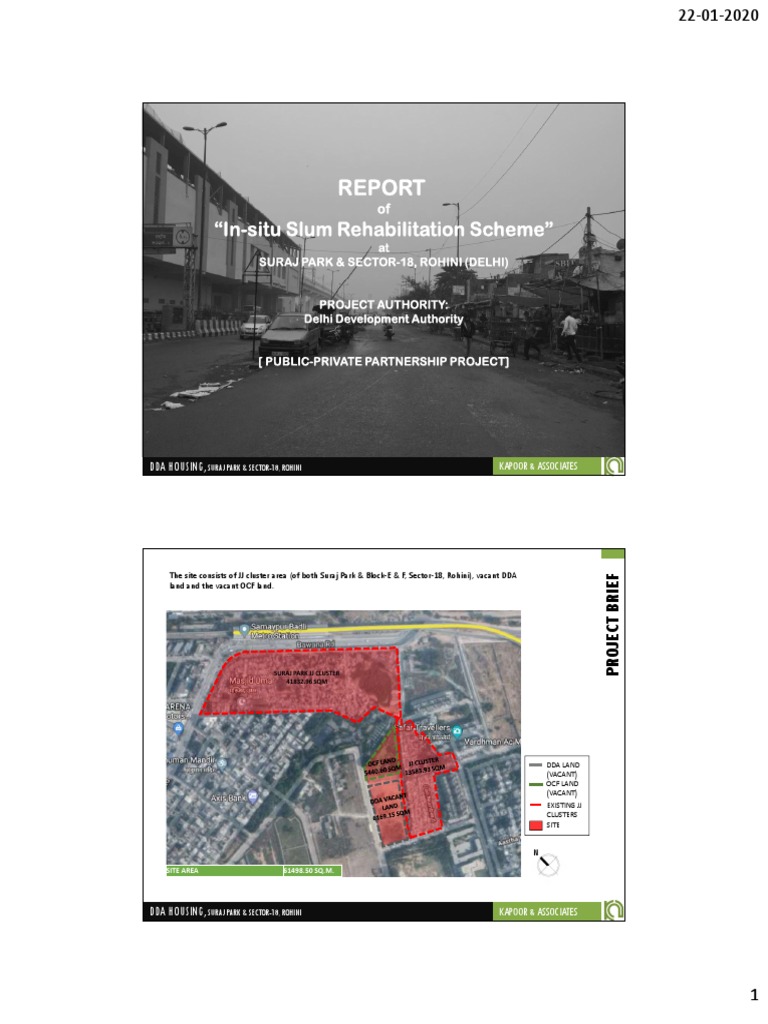 Sector 18 Rohini - Suraj Park ppt22012020 | PDF | Flooring | Economic ...