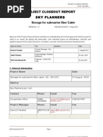 34-2-1501 HSE Project Close Out Report Template | PDF | Safety ...