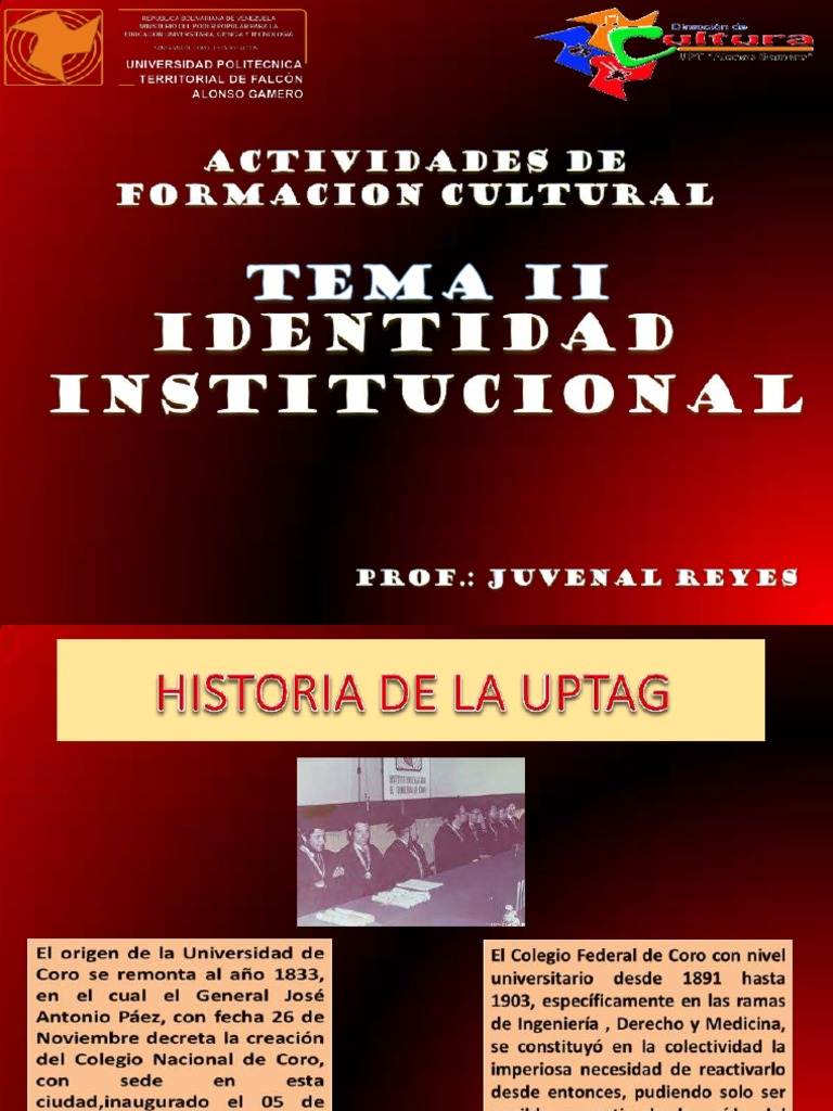 Identidad Institucional | PDF | Venezuela | Universidad