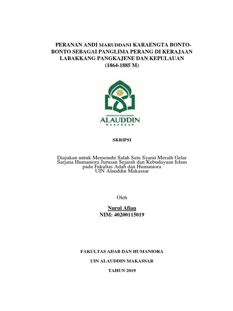 Karaeng Bonto Bonto | PDF