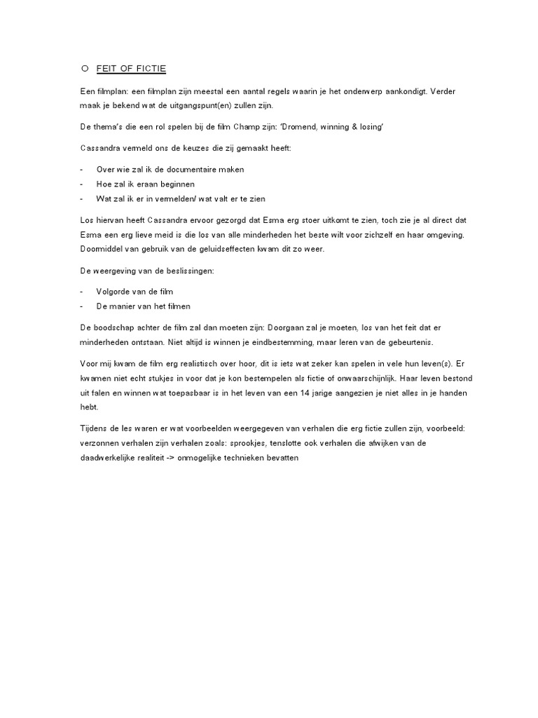 Fictie | PDF