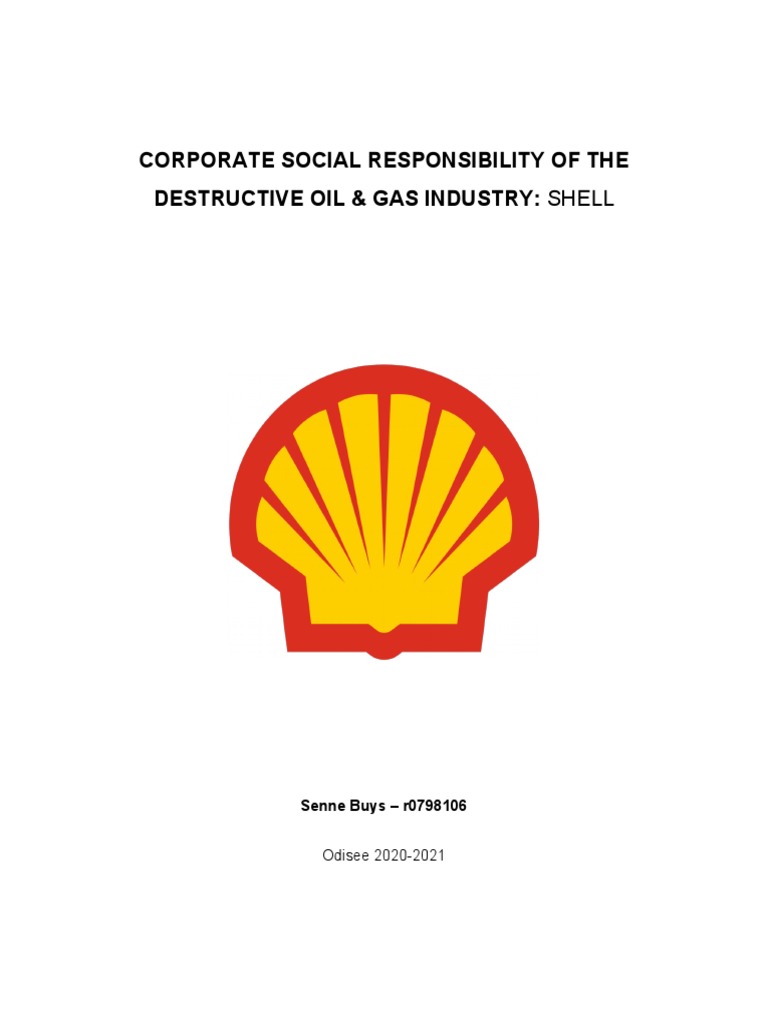 CSR Shell-Retail Paper | PDF | Corporate Social Responsibility | Royal ...