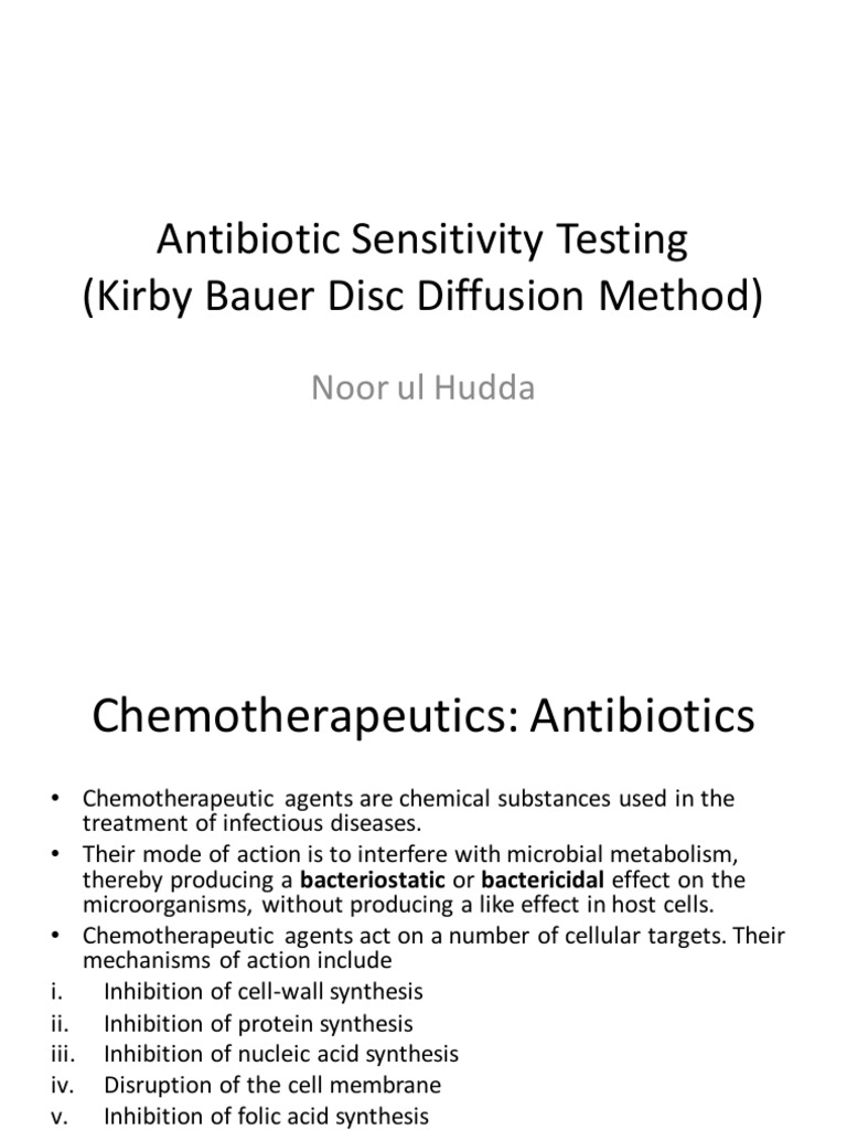 11 - Antibiotic Sensitivity Testing-Merged | PDF | Staining | Growth Medium