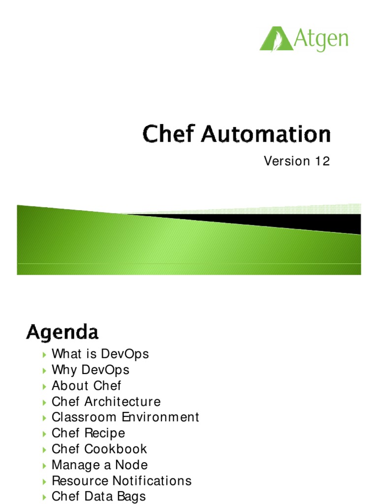 Chef Automation | PDF | Cloud Computing | Software As A Service