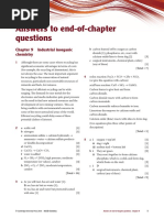 IGCSE Chemistry 0620 Extended Checklist | PDF | Chemical Reactions ...