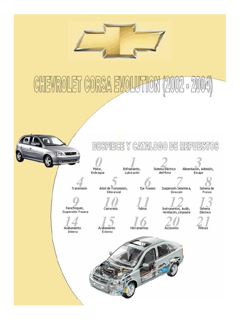 Corsa Evolution | PDF | Embrague | Caldera