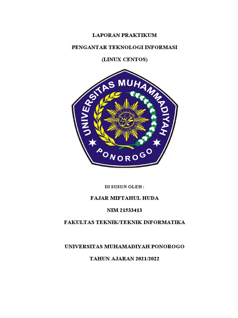 Laporan Praktikum Linux CentOS TI | PDF