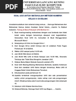 Rumus Koefisien Reliabilitas Alpha Cronbach | PDF