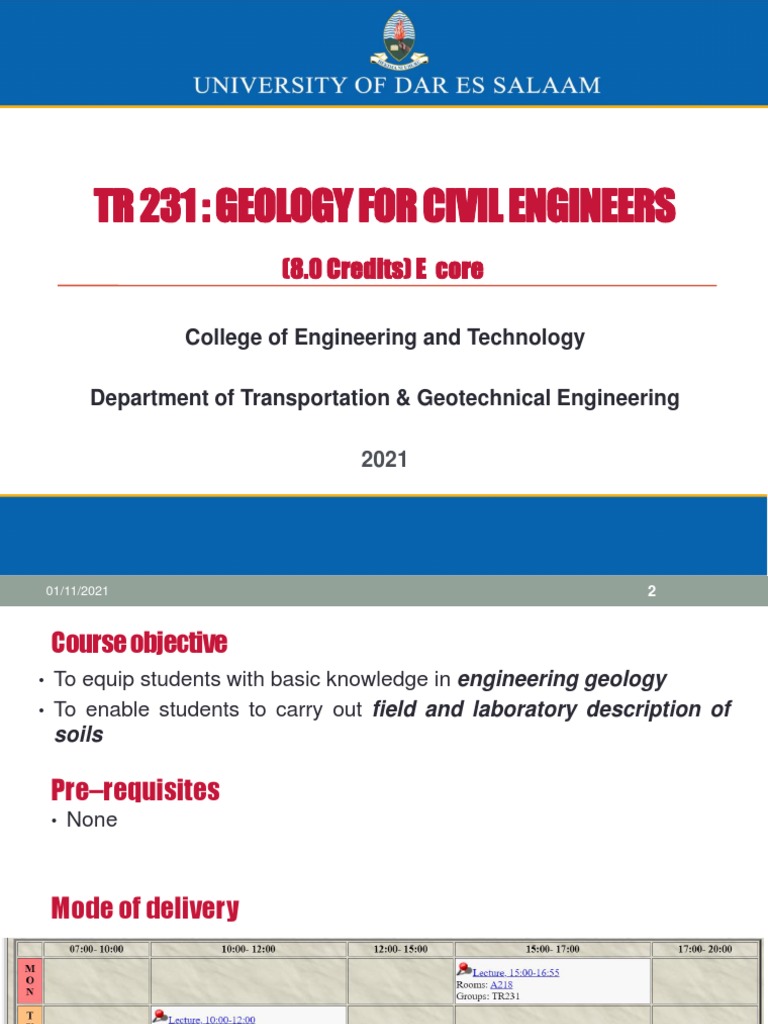 TR231 Chapter 0 Introduction | PDF | Rock (Geology) | Nature