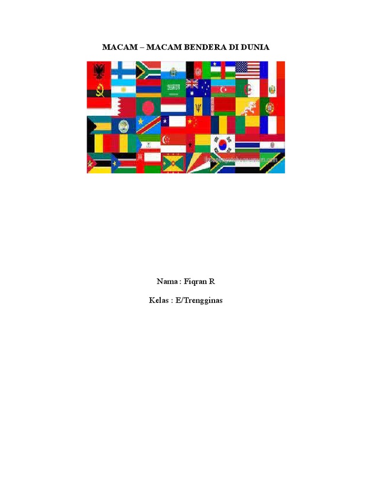 Macam Bendera Dunia | PDF