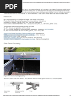 Integral Vs Internal Earthing | PDF