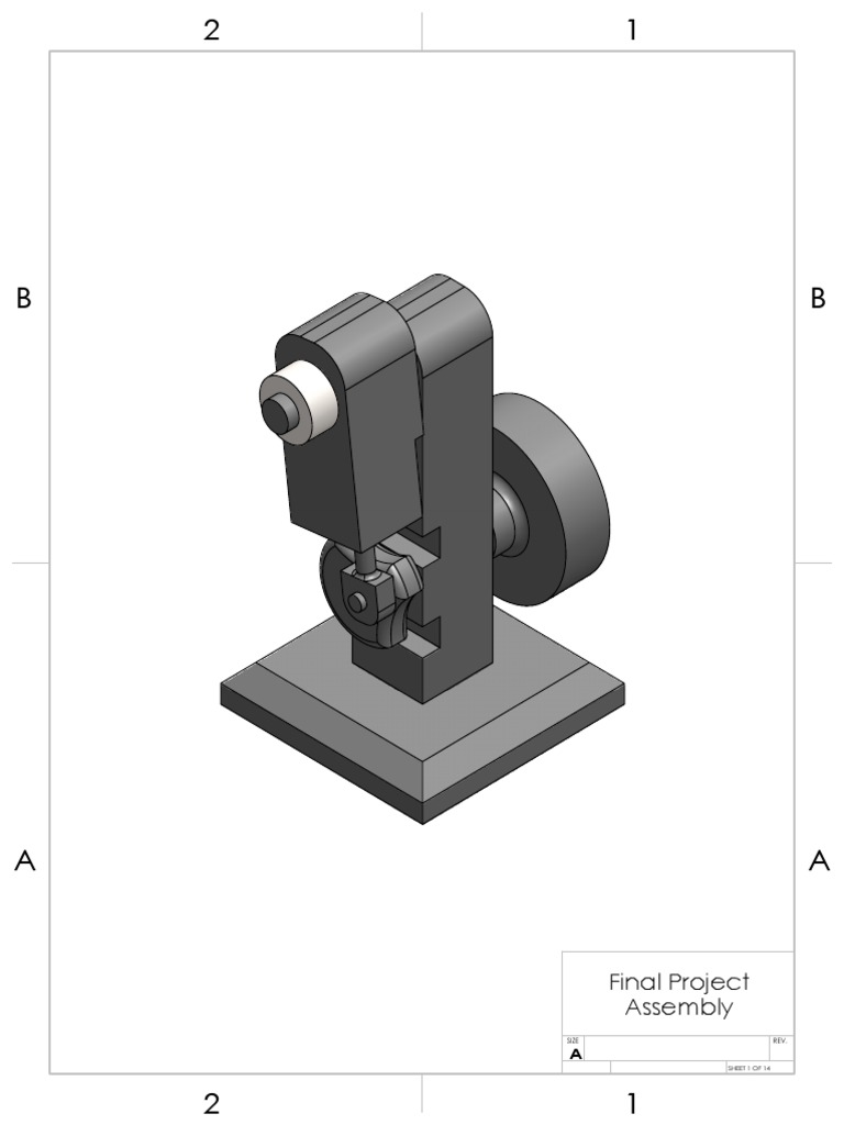 SolidWorks Project Drawings | PDF | Rotating Machines | Transportation ...