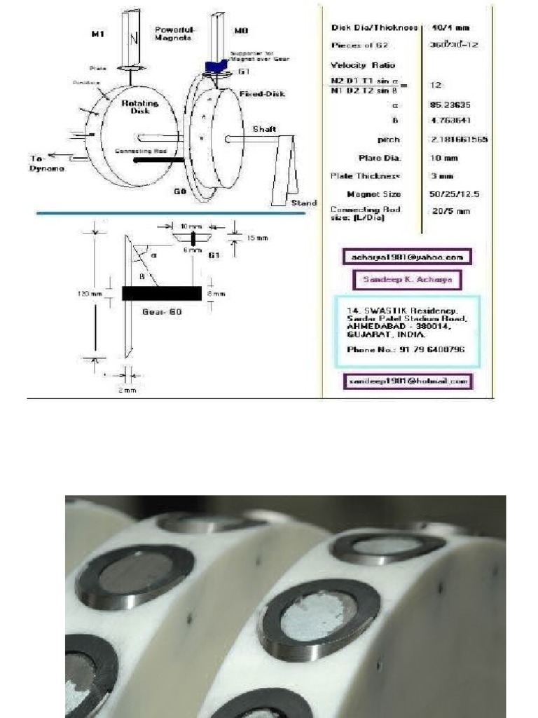 Perendev Magnetic Motor | Gear | Magnetic Field