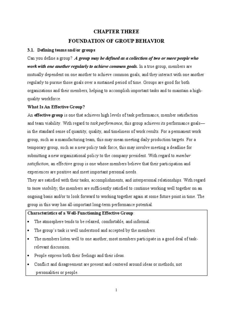 Understanding Groups: Types of Groups, Group Dynamics, and the ...