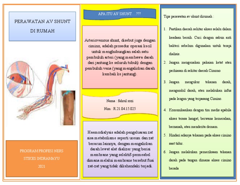Leaflet Perawatan Av Shunt | PDF