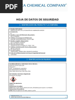 MSDS Zetanil | PDF | Agua | Ecología