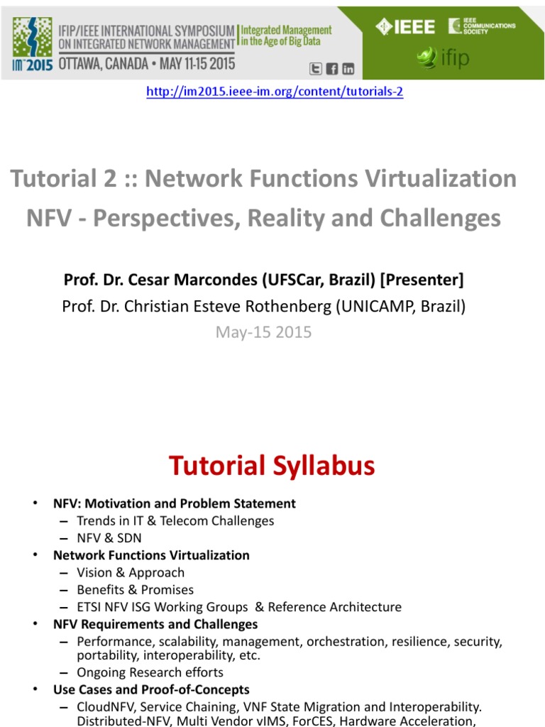 Network Functions Virtualization NFV (PDFDrive) | PDF | Computer ...