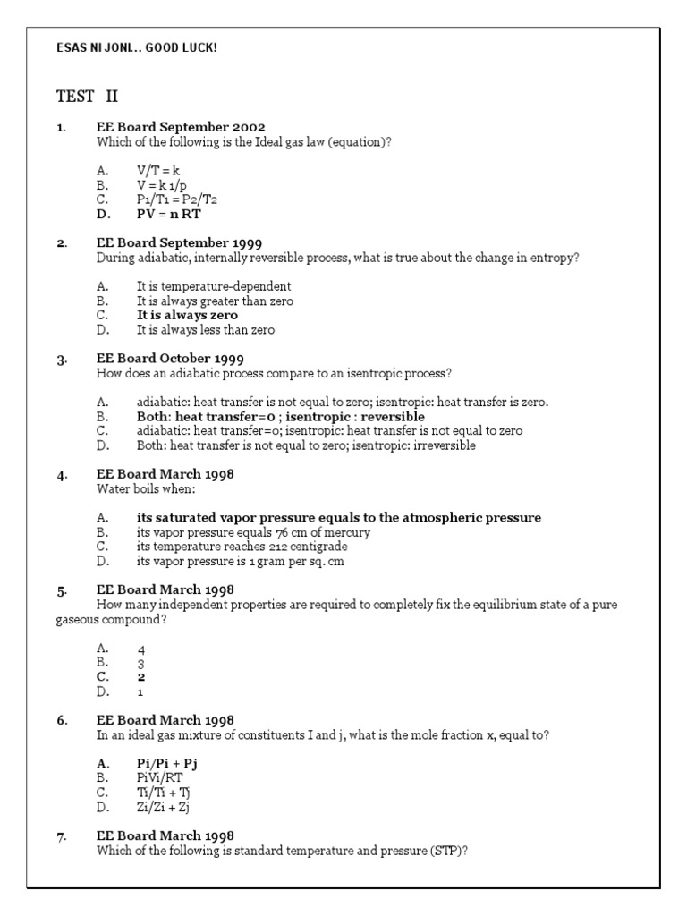 REE ESAS Reviewer PDF | PDF | Temperature | Heat